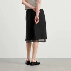 RÓHE Organza Lined Shorts