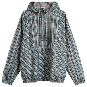 UMBRO Checked Cagoule Jacket - Grey/blue Check