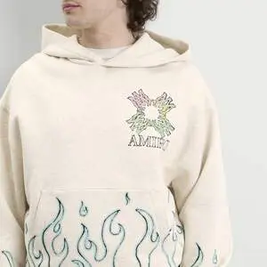 Amiri Ma Quad Flames Hoodie