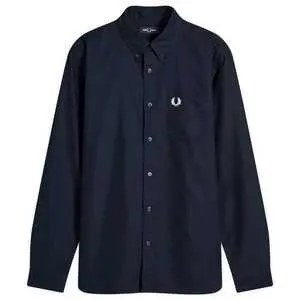 Fred Perry Oxford Shirt - Navy