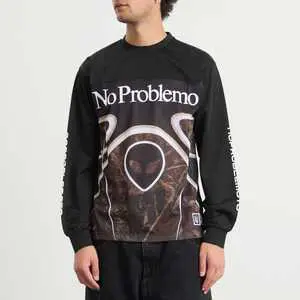 NO PROBLEMO Alien Long Sleeve Moto Jersey