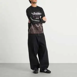 NO PROBLEMO Alien Long Sleeve Moto Jersey