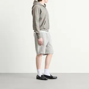 LES TIEN Heavyweight Raglan Zip Hoodie