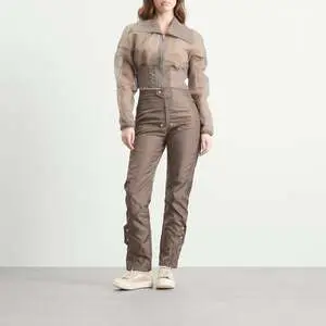 Rick Owens Dracucollar Cropped Bomber Jacket
