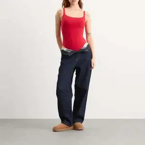 SKIMS Fits Everybody Square Neck Bodysuit