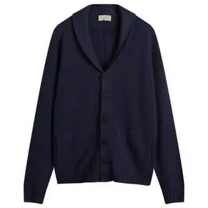 John Smedley Rockford Cashmere Shawl Collar Cardigan - Midnight
