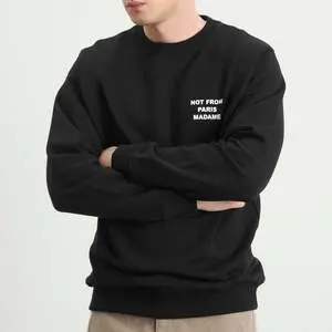 Drole De Monsieur Not From Paris Madame Crew Sweatshirt