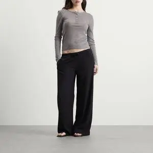 TALA Soft Linen Drawstring Trousers