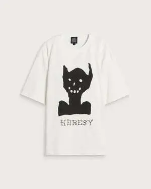 HERESY Gob T-shirt - Ecru