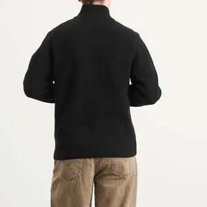 C.P. COMPANY Half Zip Lambswool Jumper
