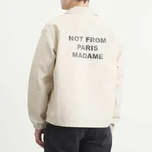 Drole De Monsieur Slogan Coach Jacket