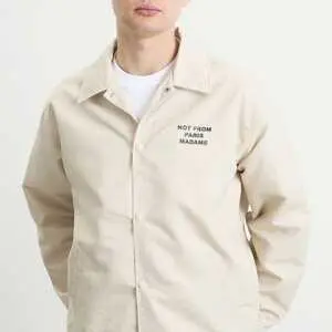 Drole De Monsieur Slogan Coach Jacket