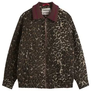 DAMSON MADDER Pixie Bomber Jacket - Leopard