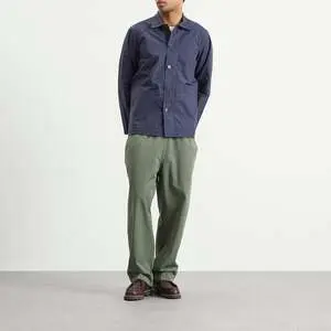 Universal Works Peached Poplin Bakers Overshirt