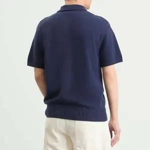 PALMES Cotton Knit Polo