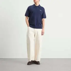 PALMES Cotton Knit Polo