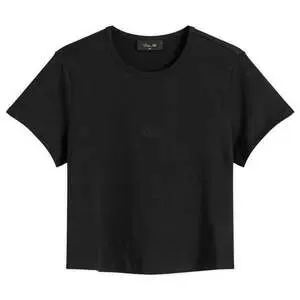 DIME Cursive Baby T-shirt - Black