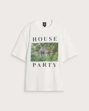 HERESY House Party T-shirt - Ecru