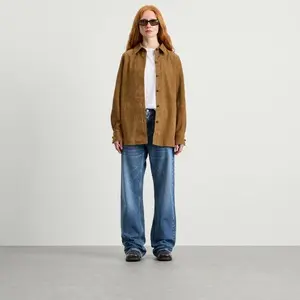 RÓHE Suede Pankou Overshirt