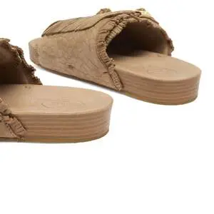 Visvim Christo Shaman Folk Sandal | Leather/rubber | End Clothing