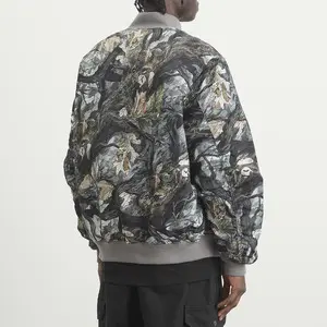 A BATHING APE Tree Edge Camo Bomber Jacket