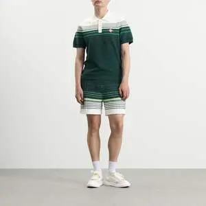 Casablanca Boucle Stripe Polo Shirt