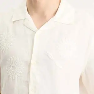 WAX LONDON Didcot Chunky Flower Vacation Shirt