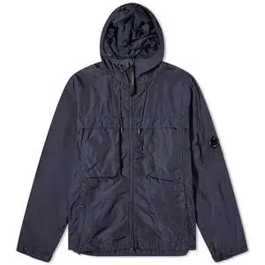 C.P. COMPANY Chrome-r Hooded Jacket - Total Eclipse