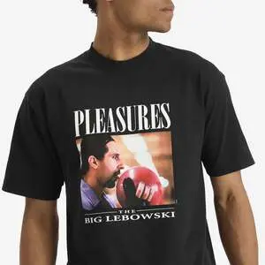 PLEASURES X The Big Lebowski Lick T-shirt