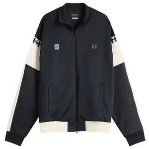 Fred Perry Meyba Cut And Sew Track Jacket - Navy