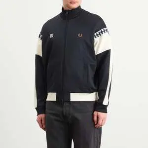 Fred Perry Meyba Cut And Sew Track Jacket
