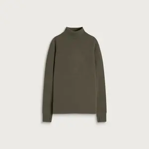 Barbour X Norbit Funnel Neck Jumper - Olive