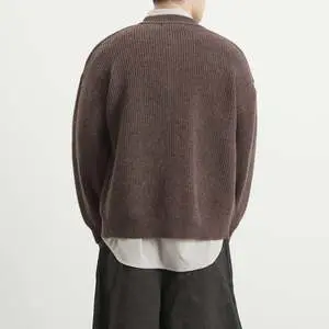 FRIZMWORKS Heavy Wool Round Cardigan