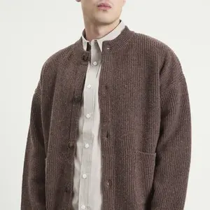 FRIZMWORKS Heavy Wool Round Cardigan