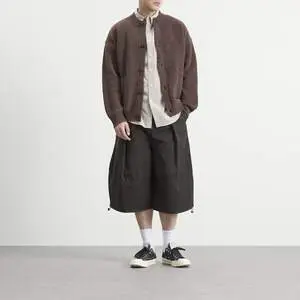 FRIZMWORKS Heavy Wool Round Cardigan