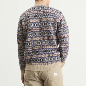 JAMIESON'S OF SHETLAND Jamiesons Of Shetland Fair Isle Crew Knit Sweatshirt