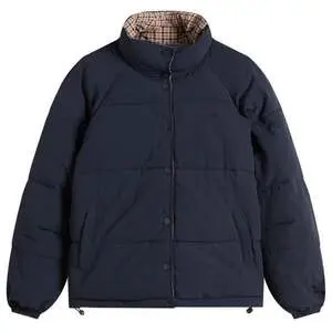 DAMSON MADDER Reversible Opal Puffer Jacket - Navy