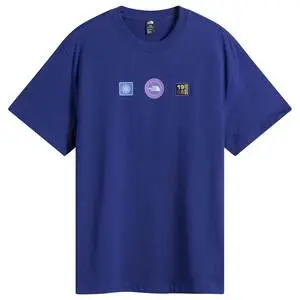 The North Face Explorer Badges Relaxed T-shirt - Bold Blue
