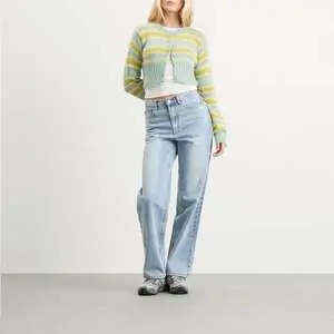 SUNDAYFRUITMARKET Sun Cropped Cardigan