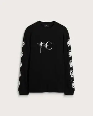 THUG CLUB Endless Long Sleeve Top - Black
