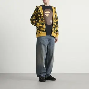A BATHING APE 1st Camo Full Zip Shark Hoodie