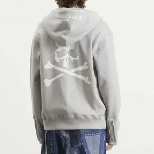 MASTERMIND WORLD Og Embroidery-ish Zip-up Hoodie