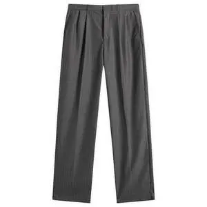 JIL SANDER Pinstripe Wool Trouser - Koala