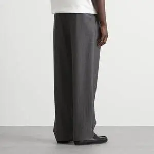 JIL SANDER Pinstripe Wool Trouser