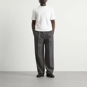 JIL SANDER Pinstripe Wool Trouser