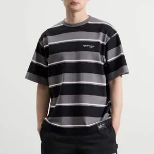 NEIGHBORHOOD Border Stripe Logo T-shirt