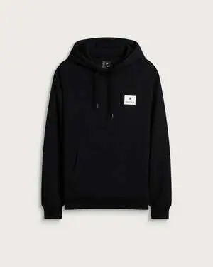 SNOW PEAK New Standard Square Logo Hoodie - Black