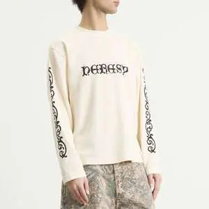 HERESY Wrought Long Sleeve Waffle T-shirt