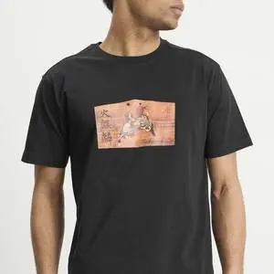 MAHARISHI Ema Kirin Plaque T-shirt