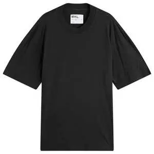 MARGARET HOWELL Simple T-shirt - Black